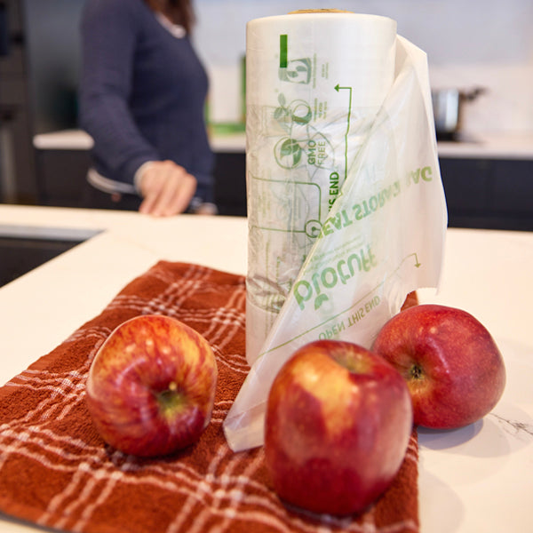Produce Bags Roll | Strong & Compostable Produce Bag Rolls for Butchers ...