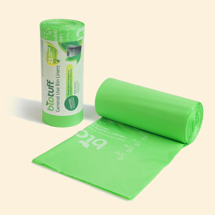 Compostable Bin Liners | Certified Biodegradable Bags – Biotuff