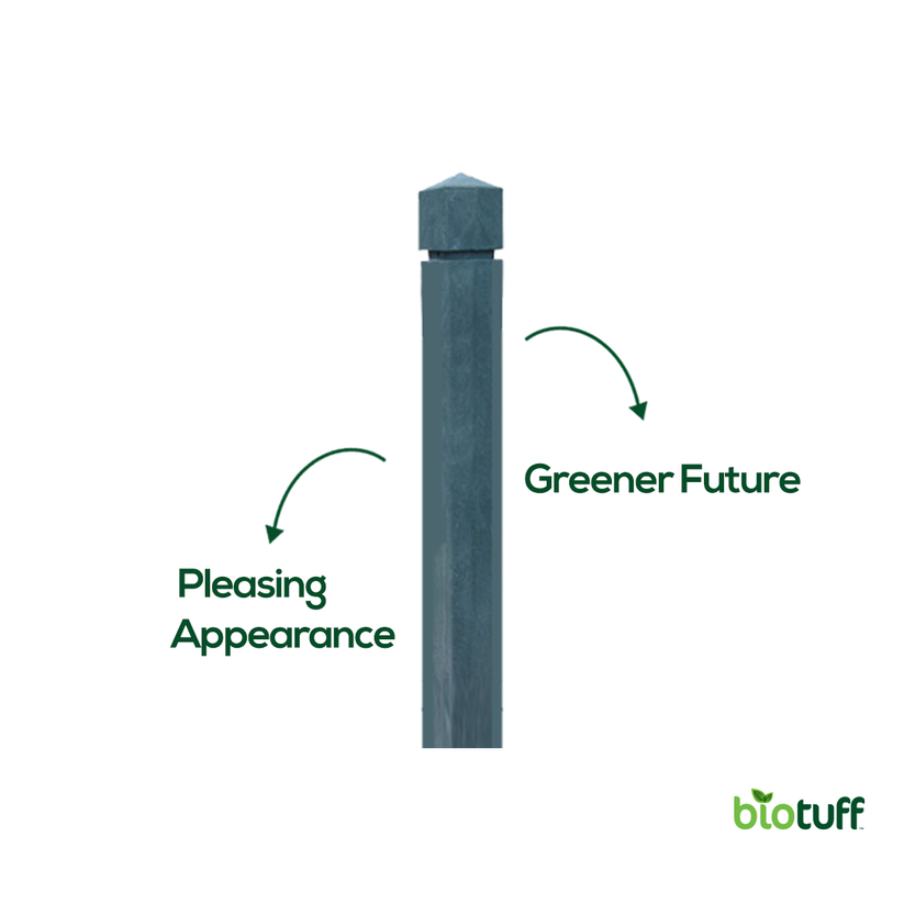 Council Dog Waste Dispenser Pole (Recyclable) – Biotuff