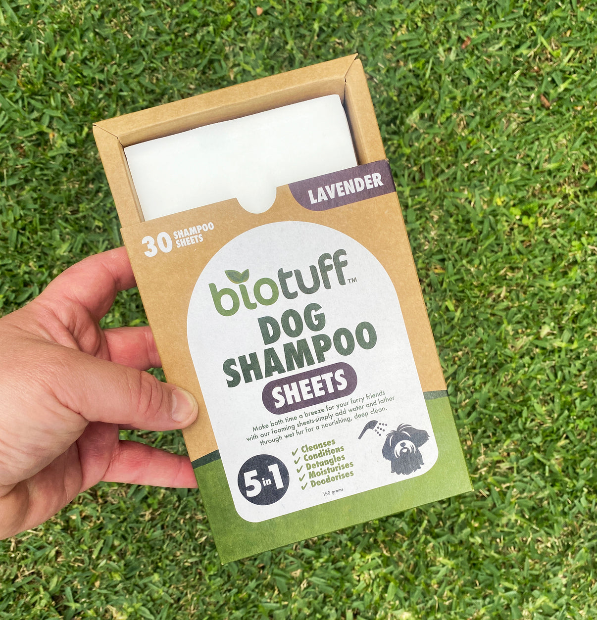 Dog Shampoo Sheets | Biodegradable Shampoo For Pets – Biotuff