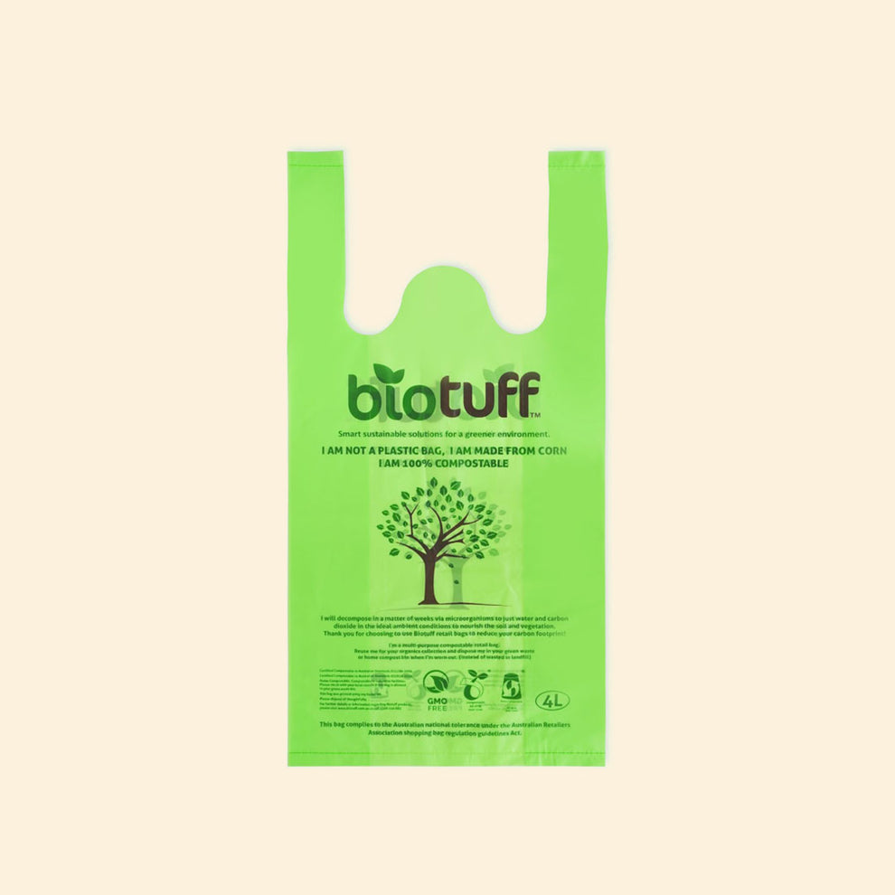 4L Retail/Shopping Bag- Biodegradable – Biotuff